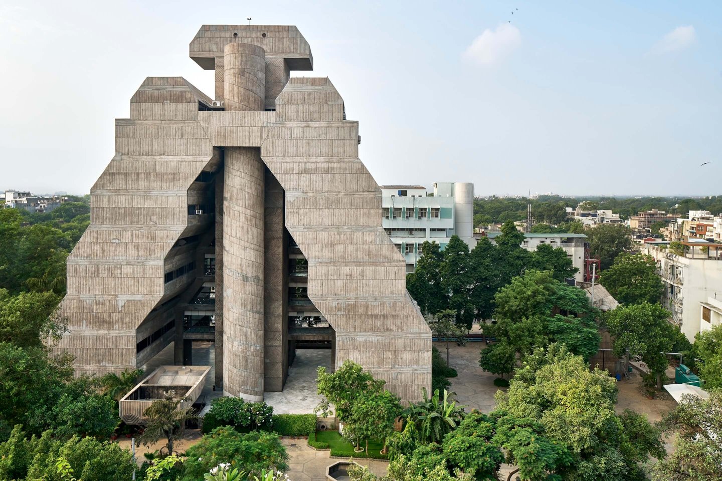 7 Famous Examples of Brutalist Architecture in India }
