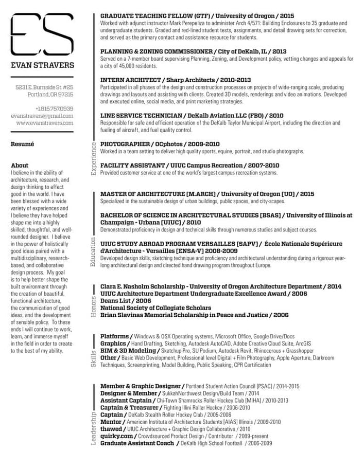 How to Design a Winning Architecture Resume for Your Ideal Job 2026