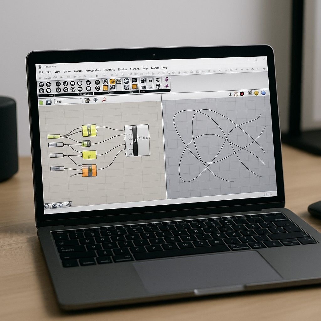 Master Parametric Curves with Riched Graph Mapper